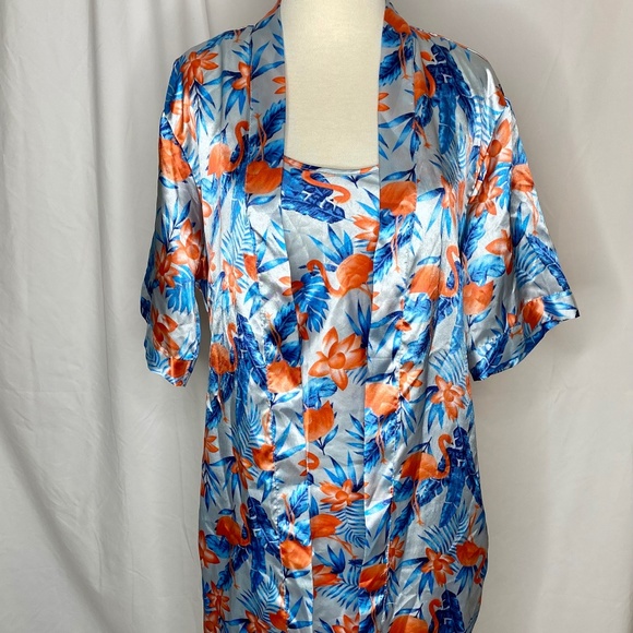 Emily Stacey | Intimates & Sleepwear | Emily Stacy Blue And Pinkish ...